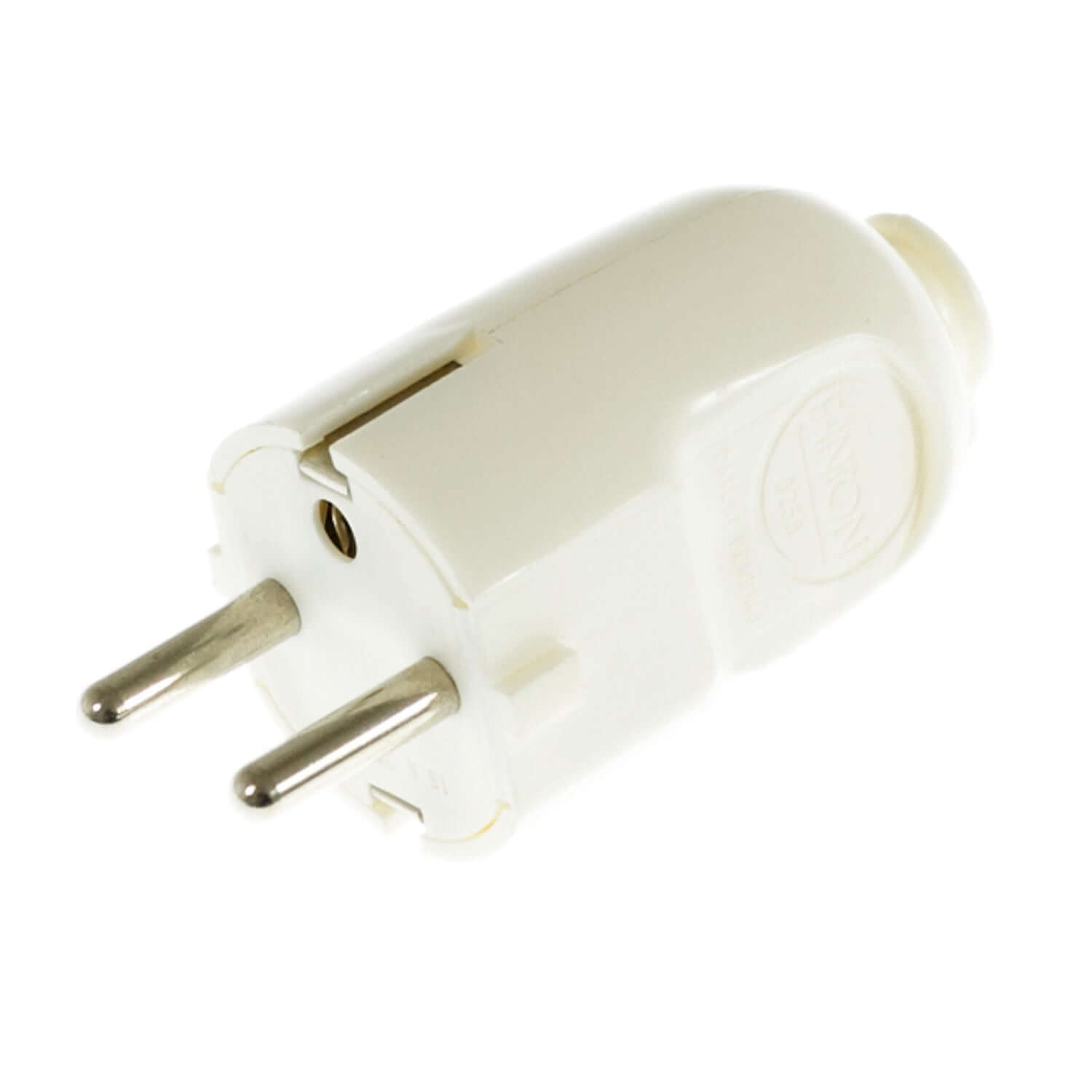 Fiche Schuko - Fabriqué en Italie - Blanc – Creative Cables